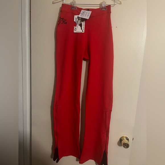 Dr. Ro | Pants & Jumpsuits | Red Activewear Workout Athleisure Wear ...